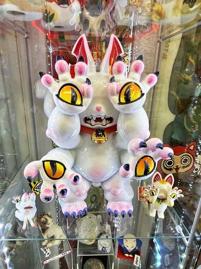 Meet the multi-eyed marvel that proves not all lucky cats are created equal &ndash; this otherworldly specimen defies traditional cuteness.