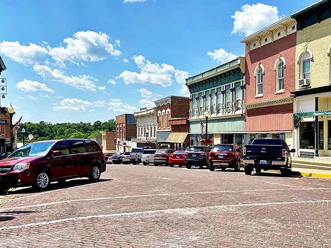 Downtown's perfectly preserved main street offers a rare glimpse of small-town America before chain stores homogenized the landscape.