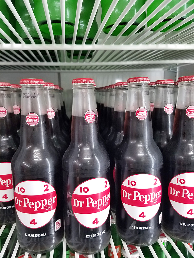 These aren't just sodas – they're liquid nostalgia in glass bottles, with Dr Pepper's 23 flavors tasting somehow more authentic in vintage packaging.