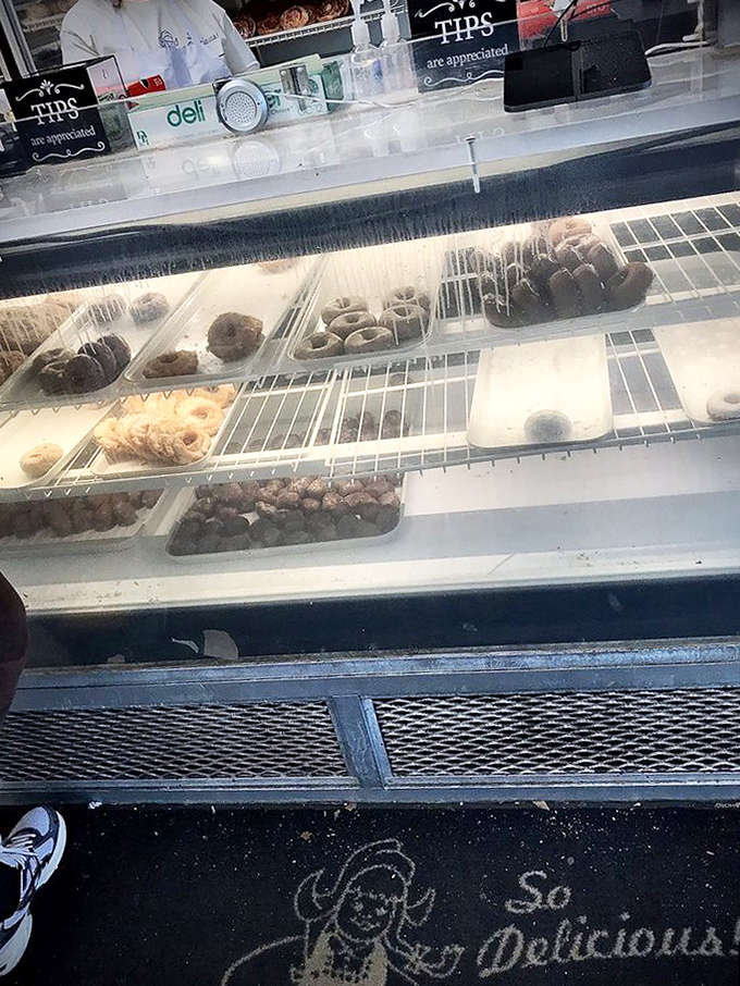 The front counter experience hasn't changed much over the decades &ndash; authentic, efficient, and focused on getting delicious donuts into hungry hands.