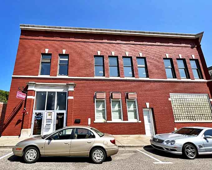 The Harbor Springs Library's brick fa&ccedil;ade houses stories within stories &ndash; both on its shelves and in the very walls that have watched over generations.