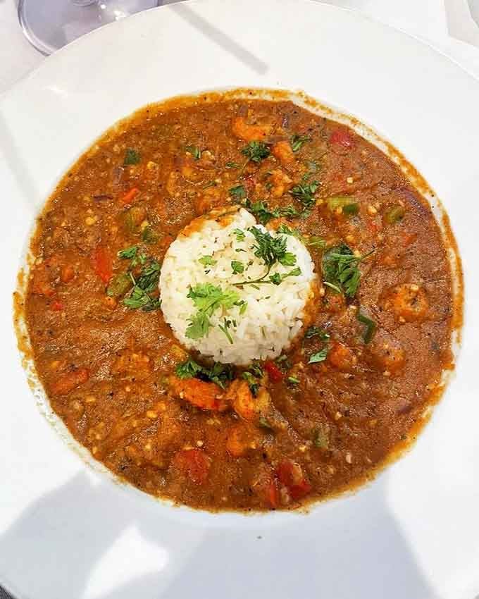 Crawfish &eacute;touff&eacute;e that would make New Orleans proud &ndash; a rich, roux-based symphony with tender crawfish and perfectly cooked rice as the stage.