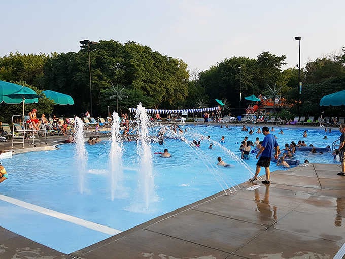 Joy in motion as families create summer memories that will warm their hearts long after the water has dried.