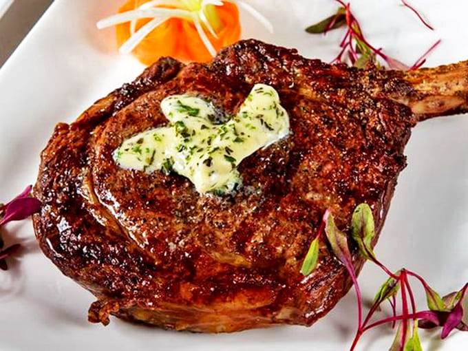Behold the certified ribeye in its natural habitat &ndash; perfectly seared, topped with herb butter, and ready to make vegetarians question their life choices.