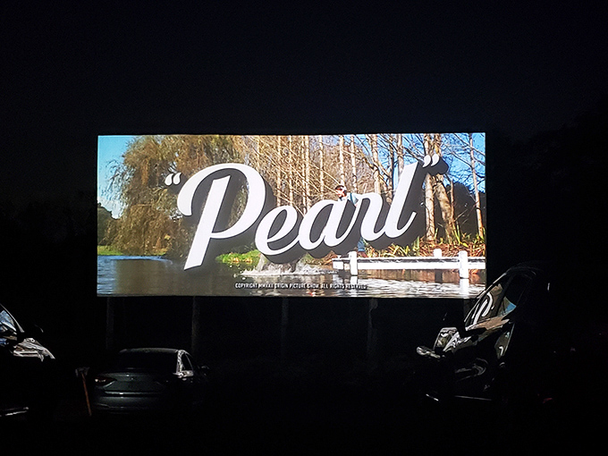 "Pearl" illuminates the night, transforming a simple field in Ohio into a communal living room under the stars.
