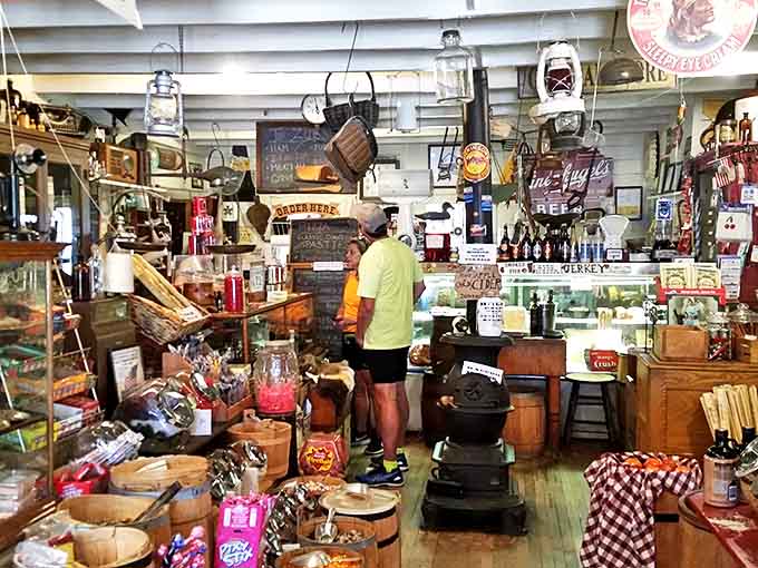 Where transactions become conversations and the mechanical ding of the antique register celebrates each sale with old-school flair.