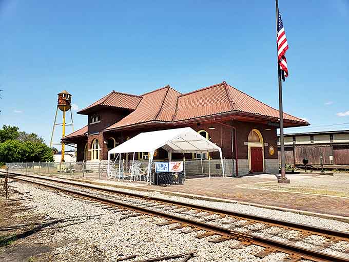 Owosso GTW Railroad Depot: This brick beauty has welcomed travelers since steam was king &ndash; now preserved like a time capsule of transportation elegance.