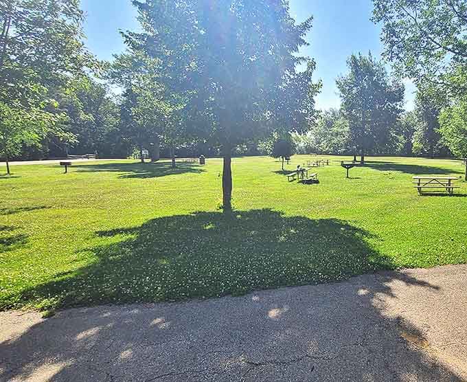 Simple pleasures await at Buffalo Rock's uncrowded picnic areas, where family memories are made between bites of sandwiches and laughter.