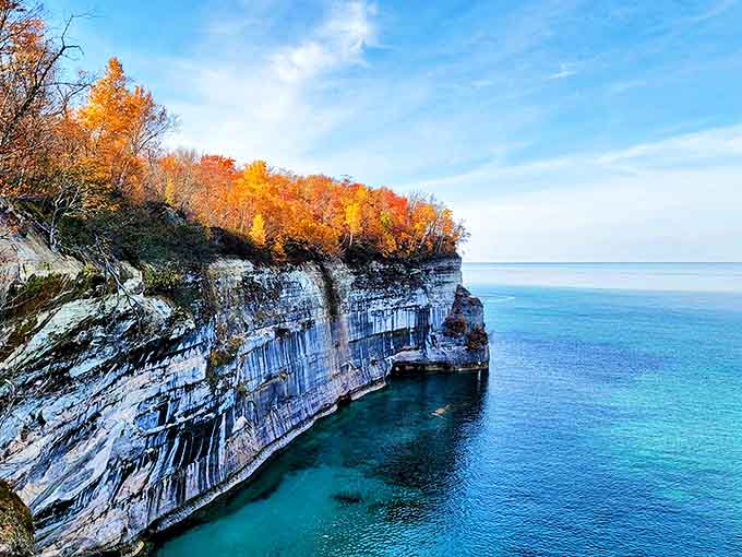 Pictured Rocks' painted cliffs aren't just Instagram-worthy &ndash; they're nature showing off millions of years of artistic talent.