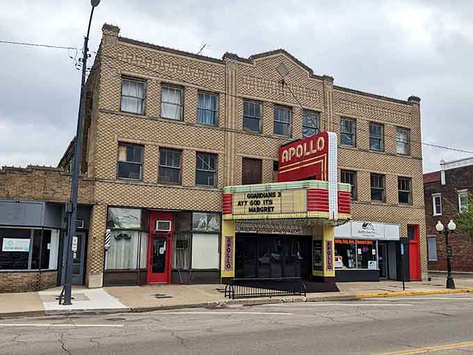 The Apollo Theater's marquee has announced more entertainment than Netflix ever will, and with considerably more style.