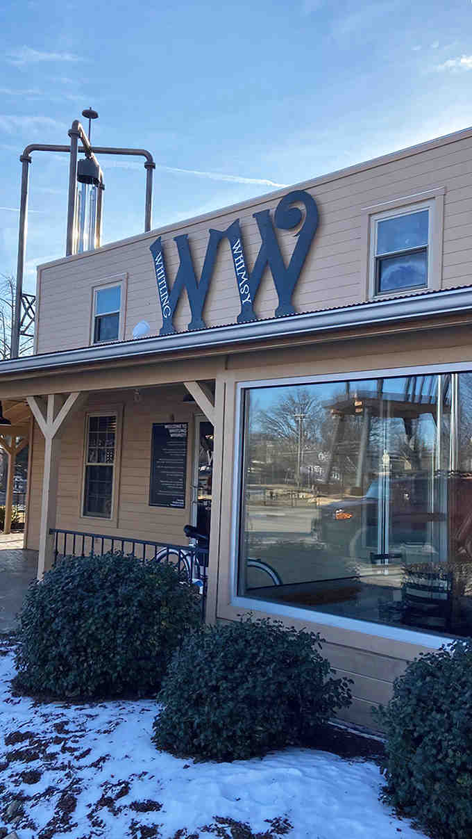 The Whitling Whimsy Caf&eacute; offers the perfect pit stop after experiencing the massive musical marvel just steps away.