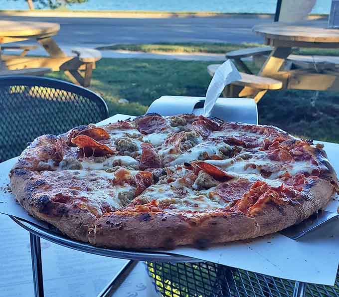 The Meat Lovers pizza doesn't just have meat &ndash; it celebrates it with a carnivore's dream lineup of perfectly balanced proteins.