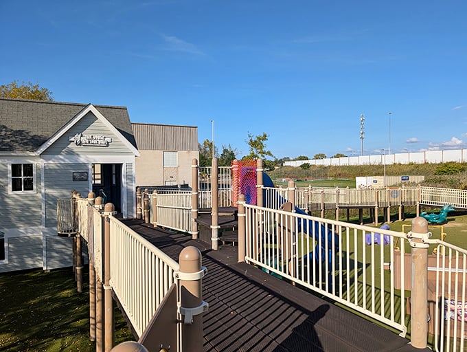 This charming house wasn't built by Jack, but it certainly inspires countless imaginative stories from its young visitors daily.