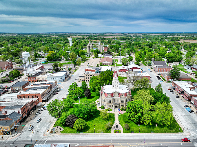 Town Square Overview: The courthouse square isn't just geographically central to Pittsfield &ndash; it's the community's beating heart, where history and daily life have danced together for generations.
