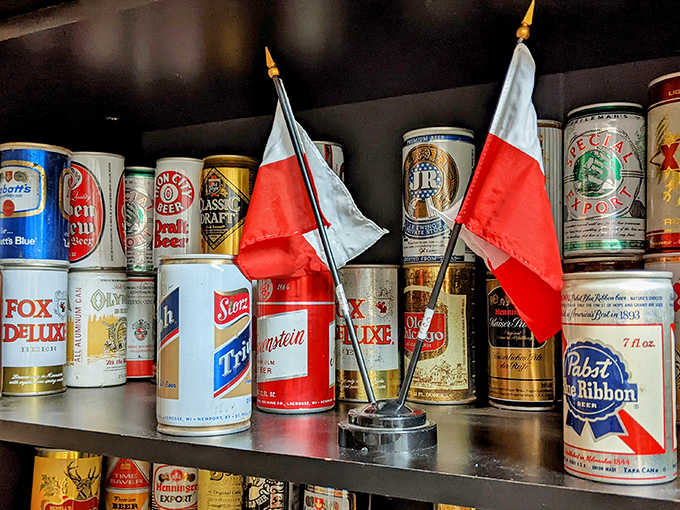 These vintage beer and soda cans aren't just containers &ndash; they're tiny time capsules of graphic design and American consumer culture.
