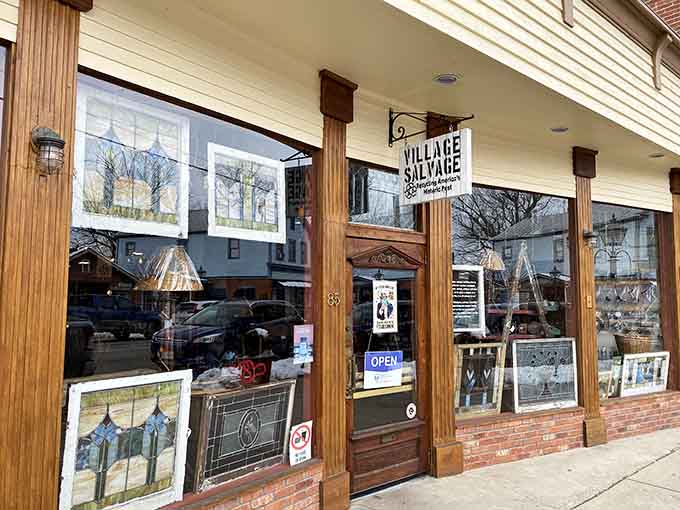 Village Salvage specializes in architectural treasures that make you want to renovate everything you own, immediately.