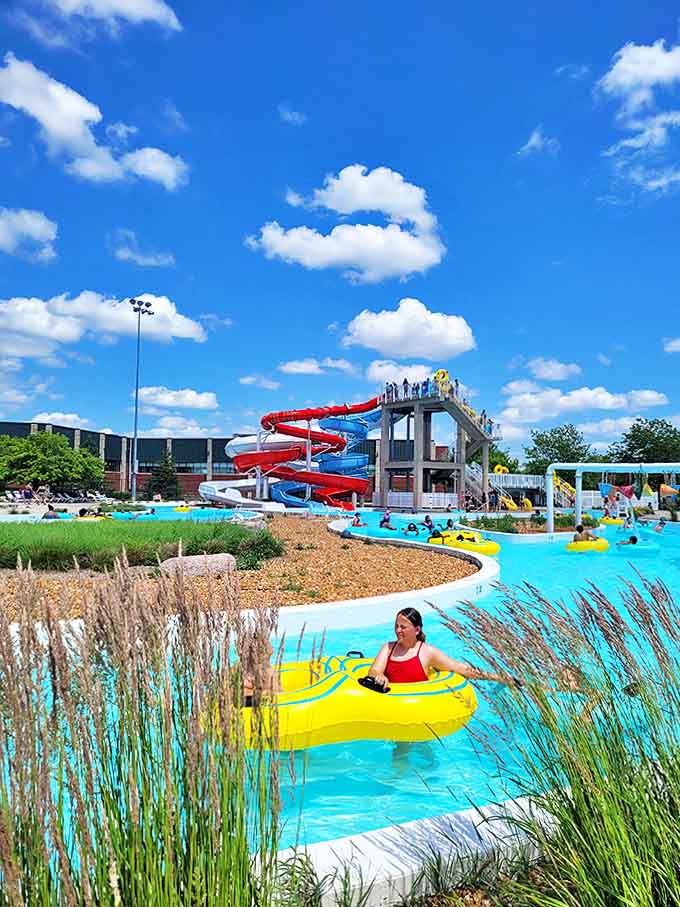 Floating down this lazy river in a yellow tube is basically the Midwest version of a Caribbean cruise, minus the seasickness.