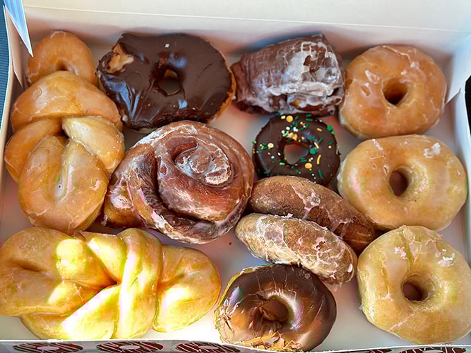 Donut nirvana in a box &ndash; a dozen reasons to become everyone's favorite person at the office tomorrow morning.