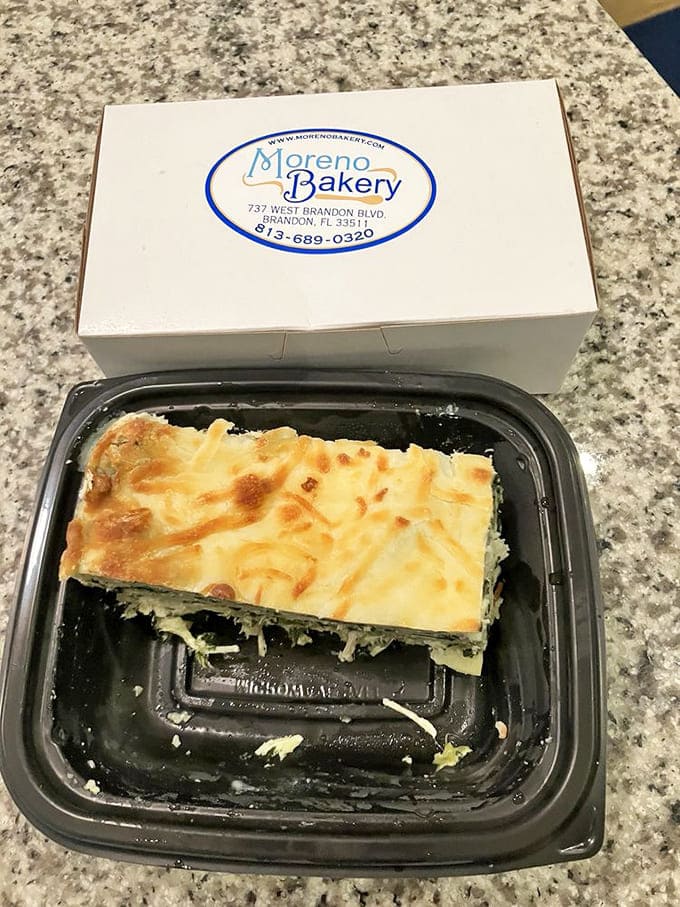 Chicken lasagna that proves this bakery's talents extend far beyond bread, delivering comfort in every cheesy, satisfying layer.