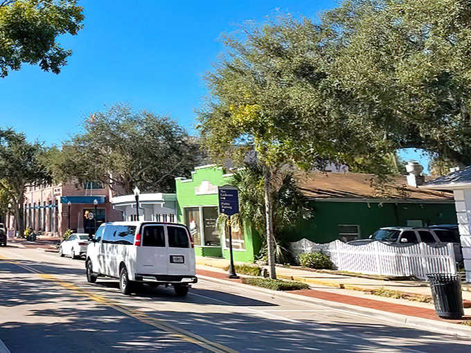Stroll down these shaded sidewalks where locals still greet strangers and nobody's in too much of a hurry for a friendly "good morning."
