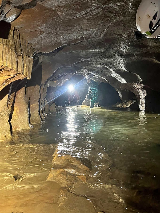 Families create magical memories at the griffin sculpture &ndash; where else can you ride a mythical beast between errands?