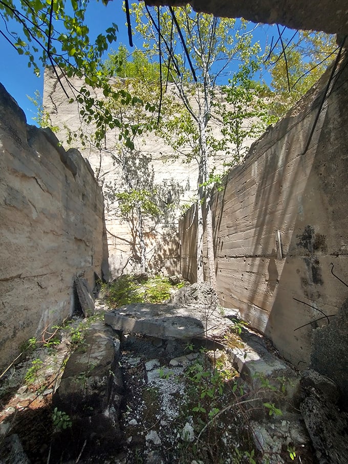 Standing between these limestone walls feels like being in nature's hallway &ndash; a corridor carved by water over thousands of years.