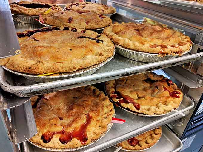 Pie paradise awaits! These homemade treasures with flaky crusts and vibrant fillings are worth the trip alone.