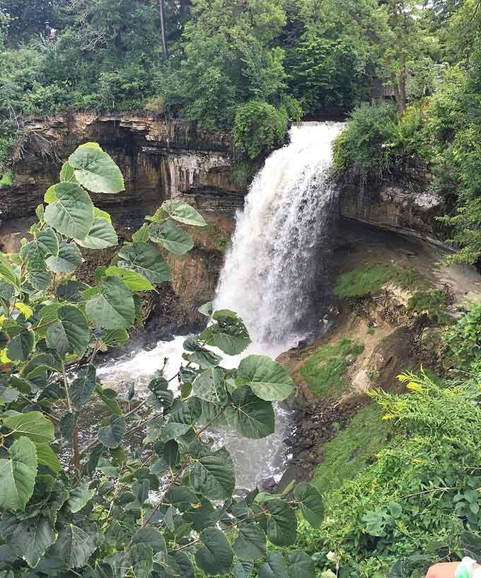 Minnehaha Falls proves that you don't need to leave the city to find natural wonders that take your breath away completely.