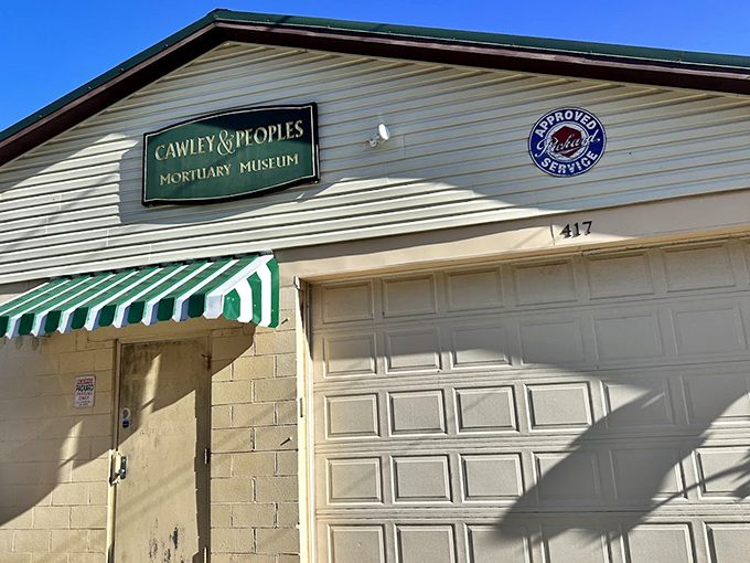 This unassuming building houses a fascinating collection of funeral artifacts that offers a respectful glimpse into how we've honored our departed through the years.