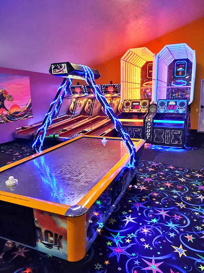 The ultimate family equalizer &ndash; where height advantages disappear and reflexes reign supreme in a battle of wits, wrists, and plastic pucks.