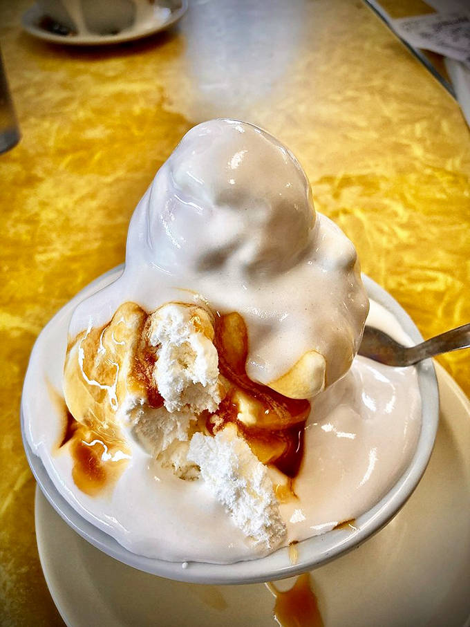 A caramel marshmallow sundae that doesn't just satisfy your sweet tooth &ndash; it throws it a full-blown celebration.