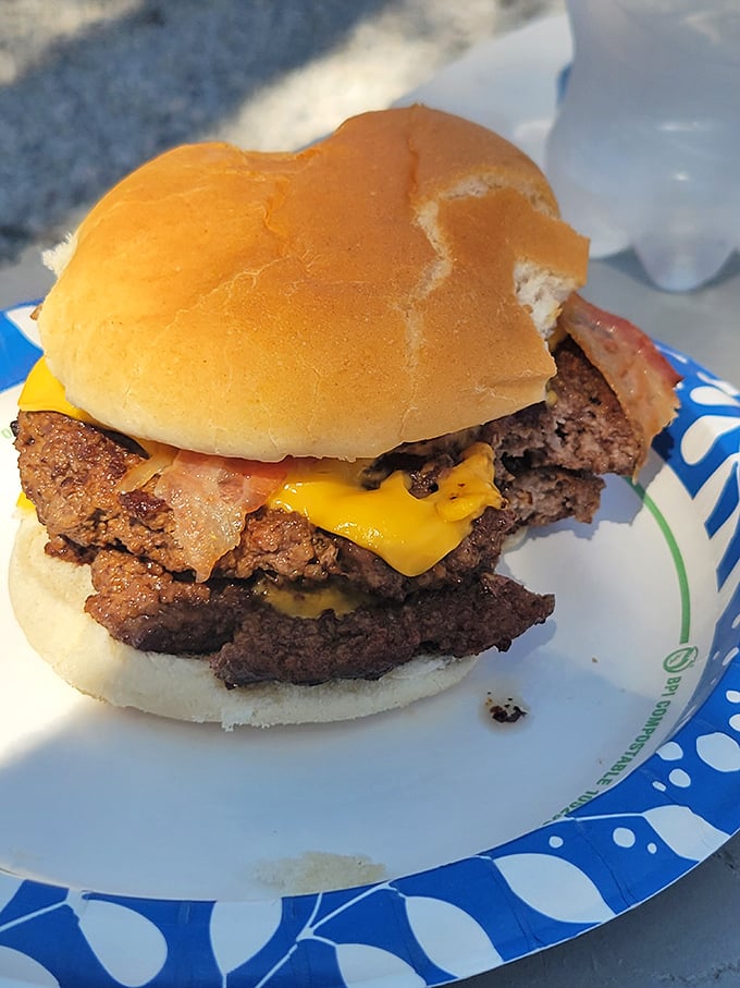 Juicy, flavorful, and piled high with all the right elements, this burger easily earns a spot as destination-worthy comfort food.