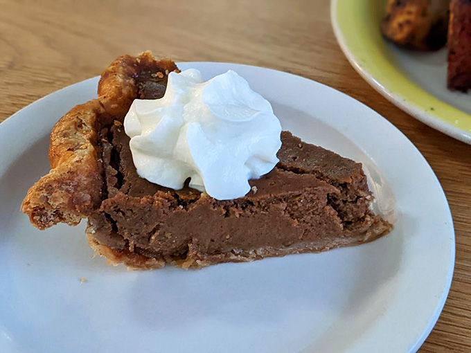 This pie situation is no joke, rich and perfectly spiced for anyone who takes their dessert seriously.