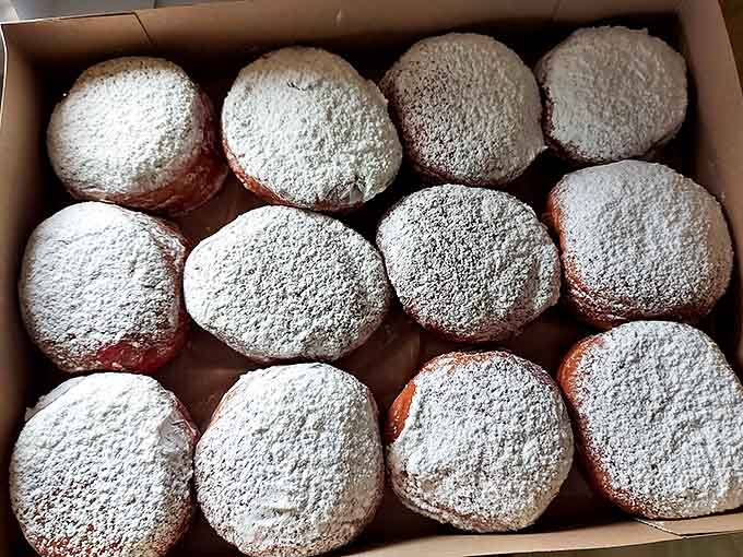 Paczki paradise! These Polish pastries aren't just pre-Lent indulgences here, but year-round treasures filled with sweet surprises.