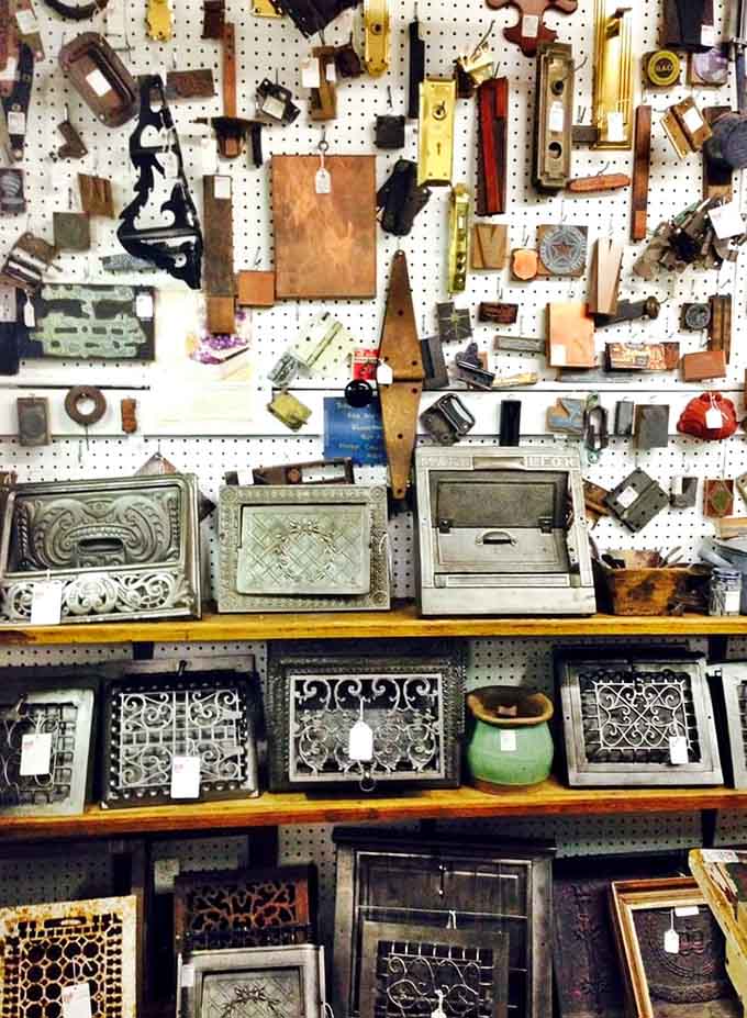 Vintage hardware proves that even doorknobs used to be works of art before everything became mass-produced plastic.