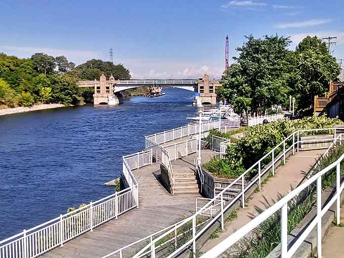 Memorial Bridge doesn't just connect two shores &ndash; it opens skyward in a mechanical ballet that stops traffic and starts conversations.