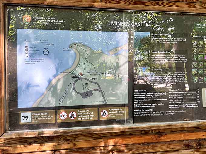 A guide to Michigan's hidden paradise &ndash; this map doesn't just show directions, it promises memories waiting to be made.