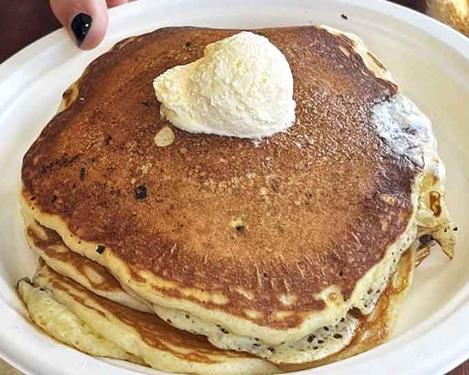 These pancakes are so perfectly golden and fluffy, they could be the poster child for everything breakfast should be.