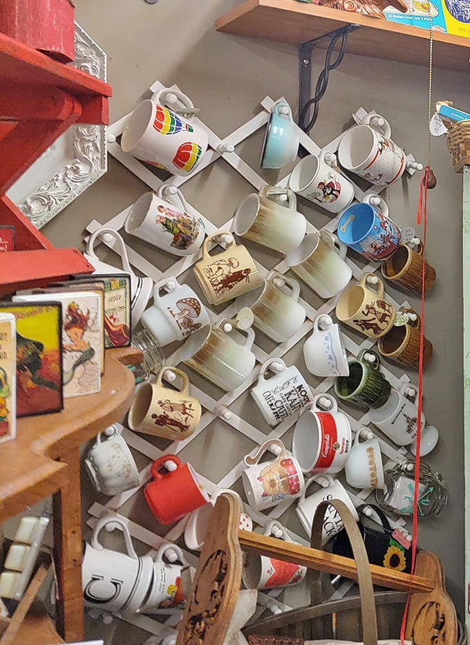 This mug collection could caffeinate an army while providing enough conversation starters to last through retirement.