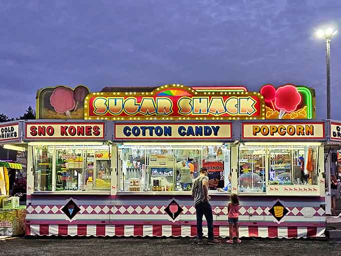 The Sugar Shack at the Pine County Fair &ndash; where calories don't count and cotton candy is considered a legitimate food group.