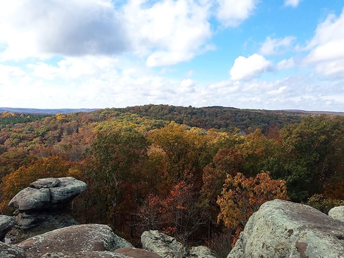 Views like this are why people invented the phrase "breathtaking," though your lungs might also be protesting the climb up here.