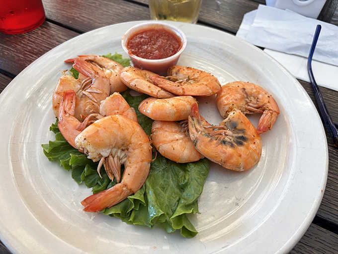 Shrimp: These plump pink beauties taste like they jumped straight from ocean to plate &ndash; simple, fresh, and needing nothing more than a squeeze of lemon.