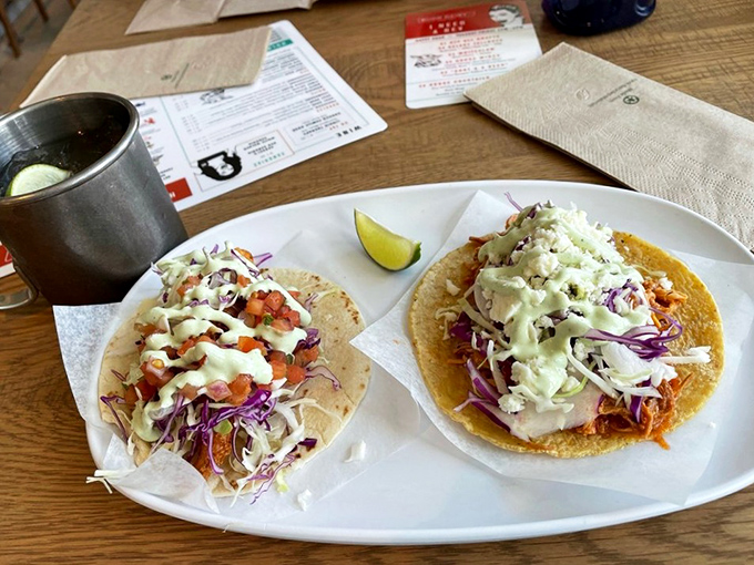 Tacos Rudos serves up authentic Mexican street tacos bursting with fresh ingredients and vibrant colors that taste as good as they look.