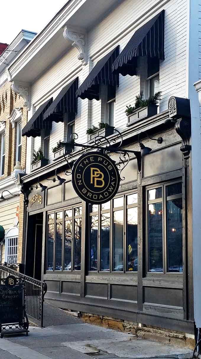 The Broadway Pub serves up comfort food with a gourmet twist in an atmosphere that makes everyone feel like a regular, even on your first visit.
