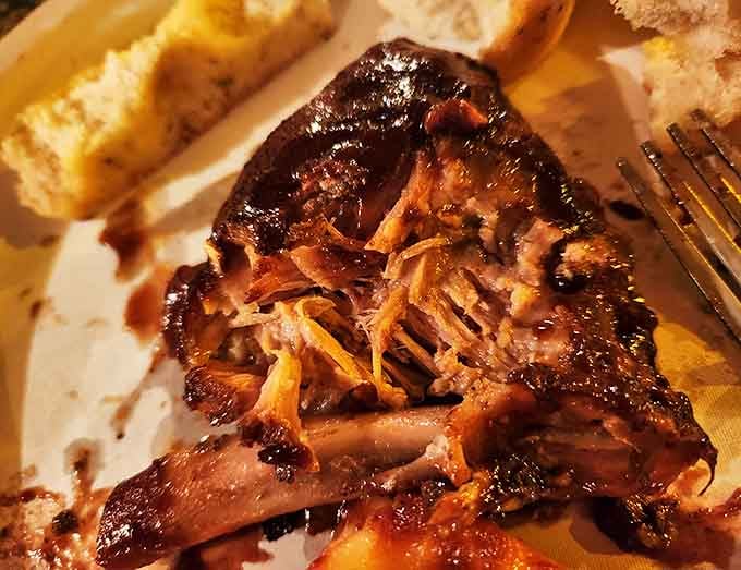 Fall-off-the-bone ribs that might make you believe in reincarnation, if only to come back for another plate in your next life.