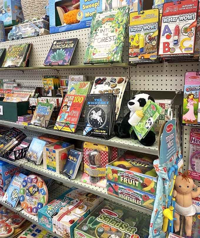 Who needs screens when you can find children's books and toys that spark imagination the old-fashioned way, no batteries or charging required?