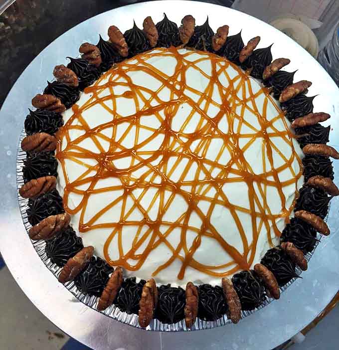 Caramel rivers flow across vanilla plains, while chocolate peaks and pecan forests create a landscape too beautiful to resist devouring.