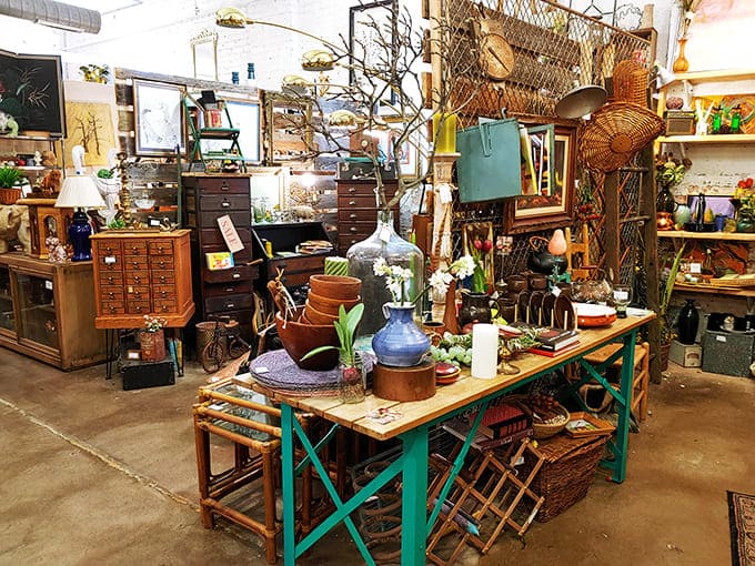 Wooden storage pieces and furniture showcase the kind of craftsmanship that makes modern particleboard weep with inadequacy and shame.