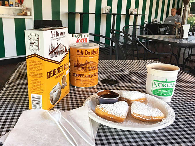 The classic pairing: hot beignets and strong coffee &ndash; a relationship more perfect than most marriages and twice as satisfying.