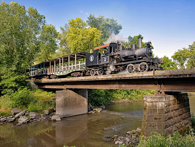 Crossing this historic bridge creates that perfect combination of excitement and nostalgia, like your favorite childhood memory decided to become a real-life experience you can actually repeat.